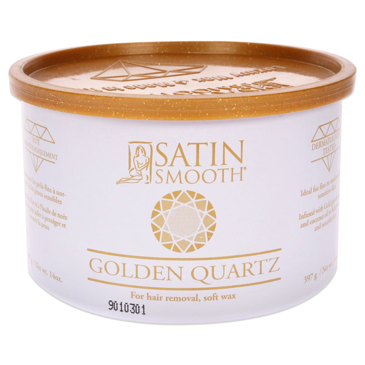 Golden Quartz Soft Wax by Satin Smooth for Women - 14 oz Wax - Walmart.com