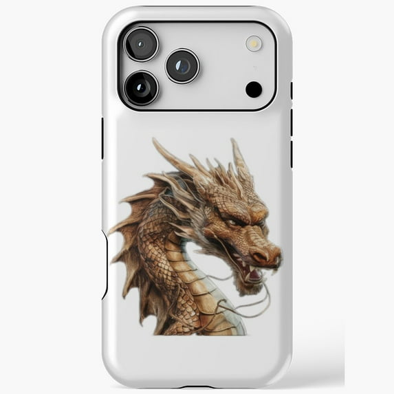 Golden Red Dragon Legendary Animal iPhone Case 17 to 11 Pro Max ...