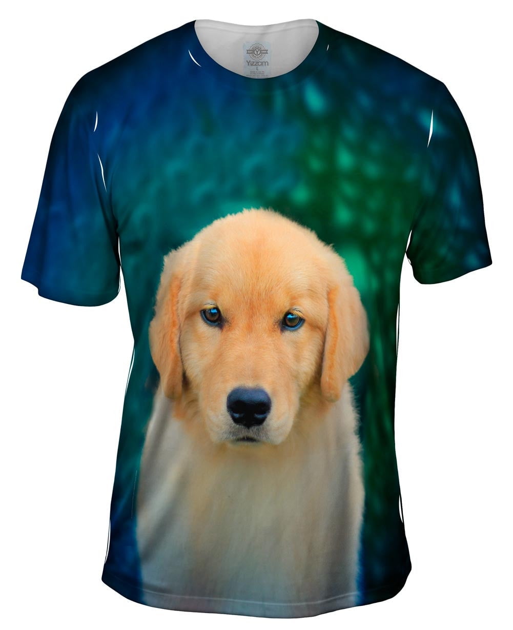 Golden Retriever Cute Puppy Mens T-Shirt All Over Print - Walmart.com