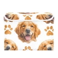 Golden Retriever Faces Paw Prints Foldable Storage Bins with Lids ...