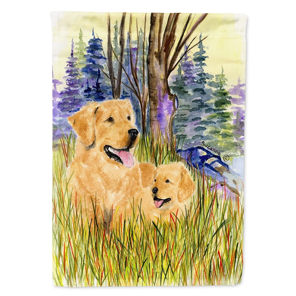 Golden Retriever Garden Flag - Walmart.com