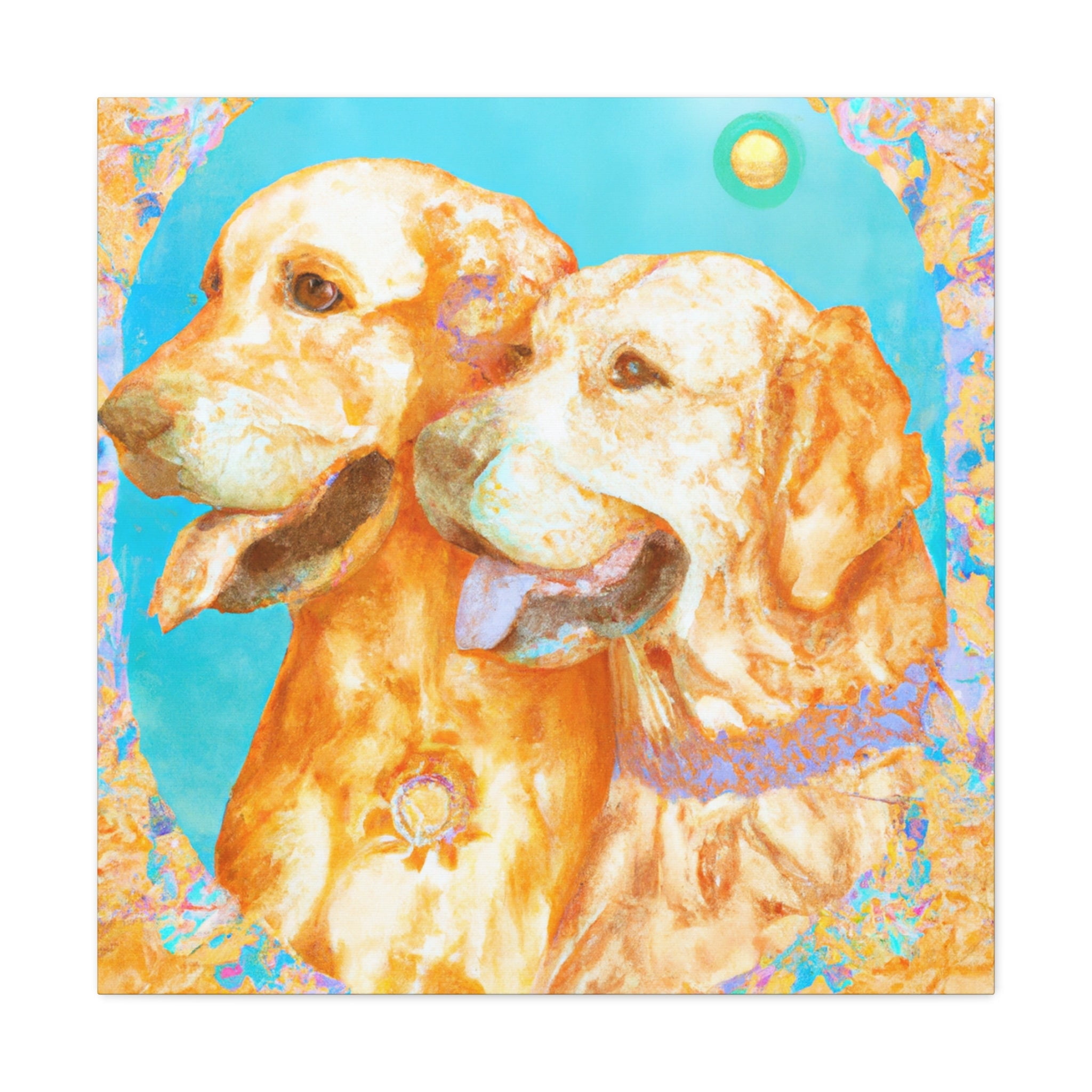 "Golden Retriever Splendor" - Canvas - Walmart.com