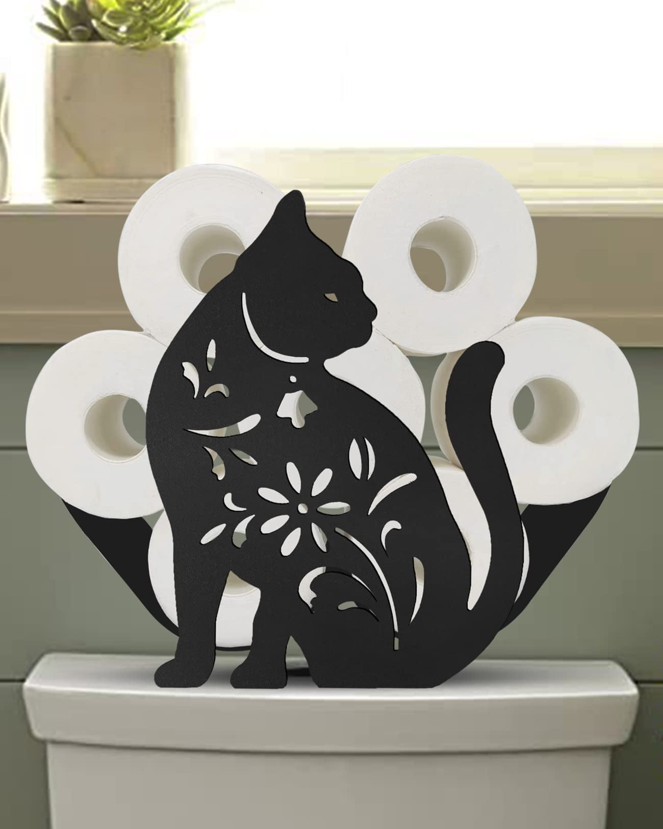 Golden Retriever Toilet Paper Holder Decorative, Bathroom Animal Wall ...