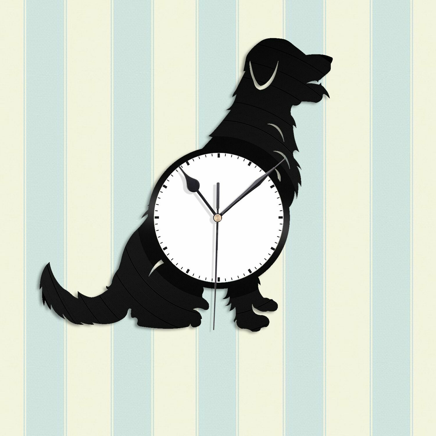 Golden Retriever Vinyl Wall Clock Record Animal Best Gift Dog Lover ...