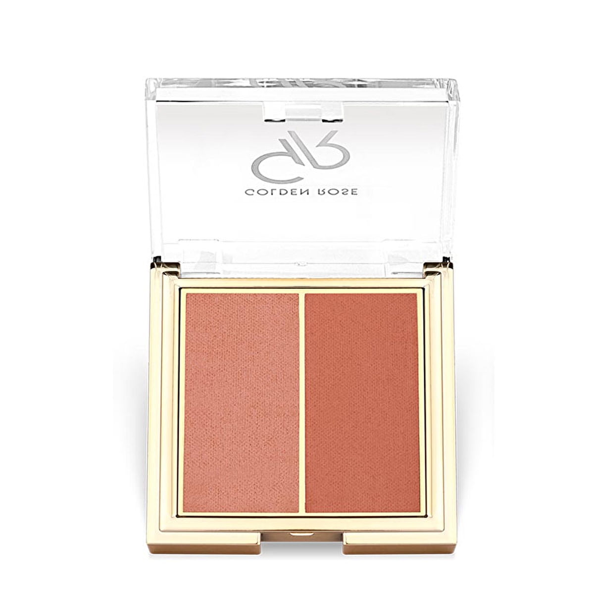 Golden Rose Iconic Blush Duo No: 02 Peachy Coral - Walmart.com