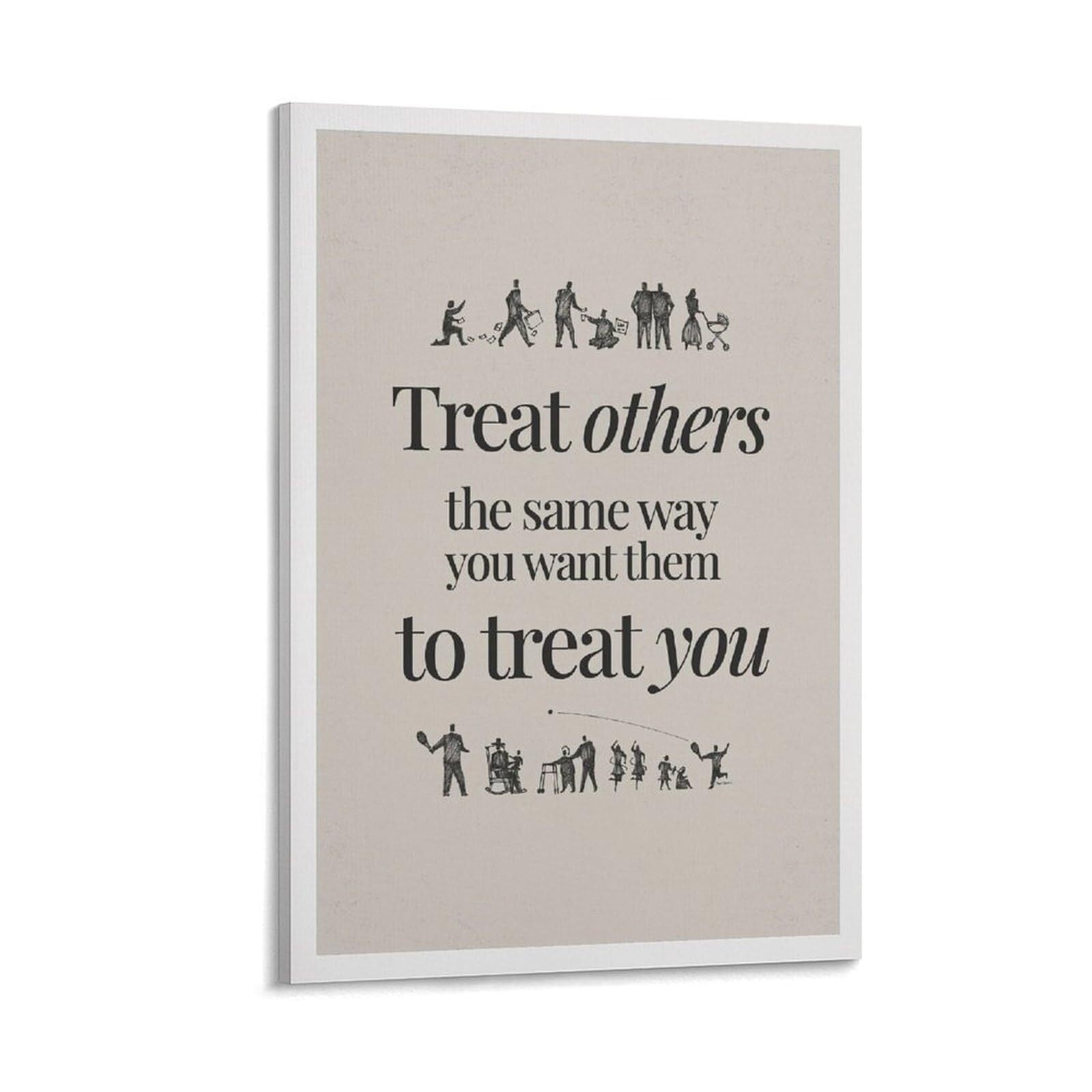 Golden Rule, Treat Others, Do Unto Others, WALL Art, Luke 631, Jesus ...