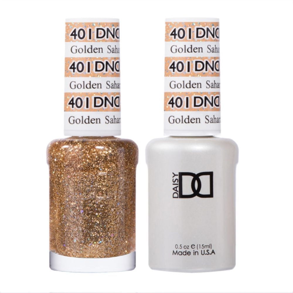 Golden Sahara Star #401 & Matching Polish Set - DND Gel & Lacquer ...