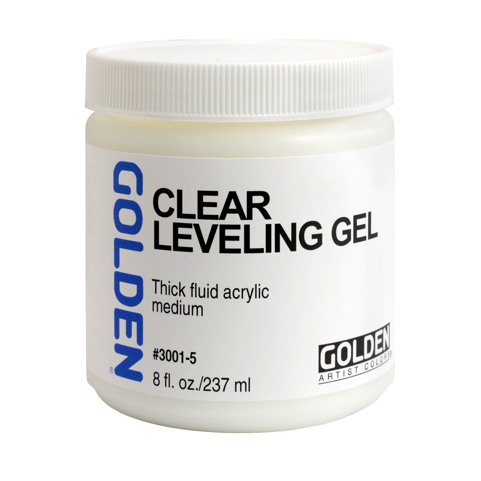 Golden Self-Leveling Clear Gel, 8oz, Acrylic Film with High Gloss and ...