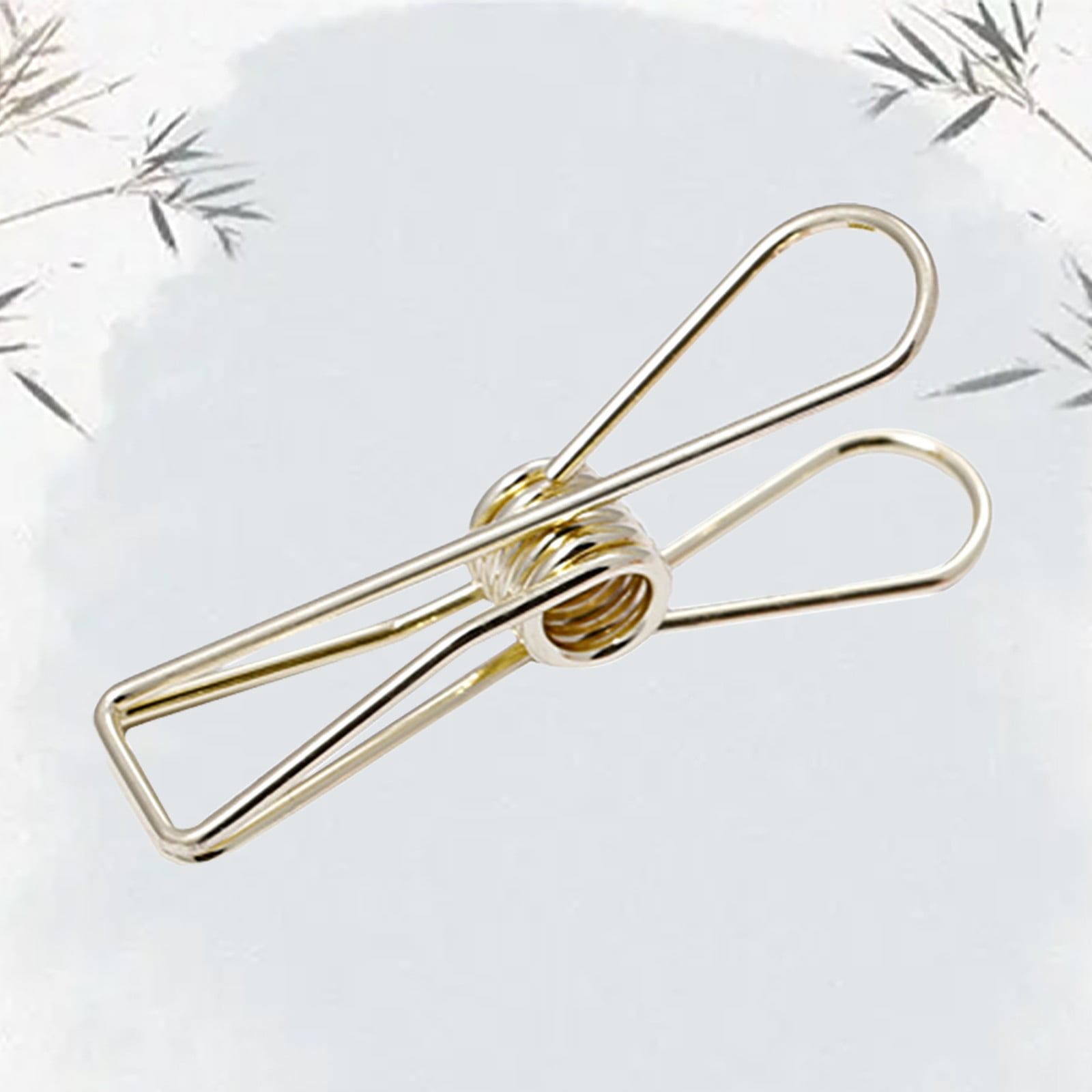 GBAYXJ Gold Silver Hollow Fishtail Clip Electroplated Dovetail Clip ...