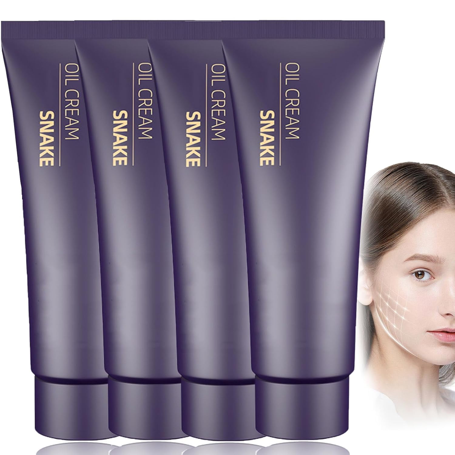 Golden Snake Oil Cream,Golden Snake Oil Serum for Face Lotion,Anti ...