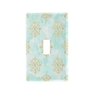 4 Pcs Silver Shiny Silver Rhinestone Crystal Light Switch Or Outlet ...