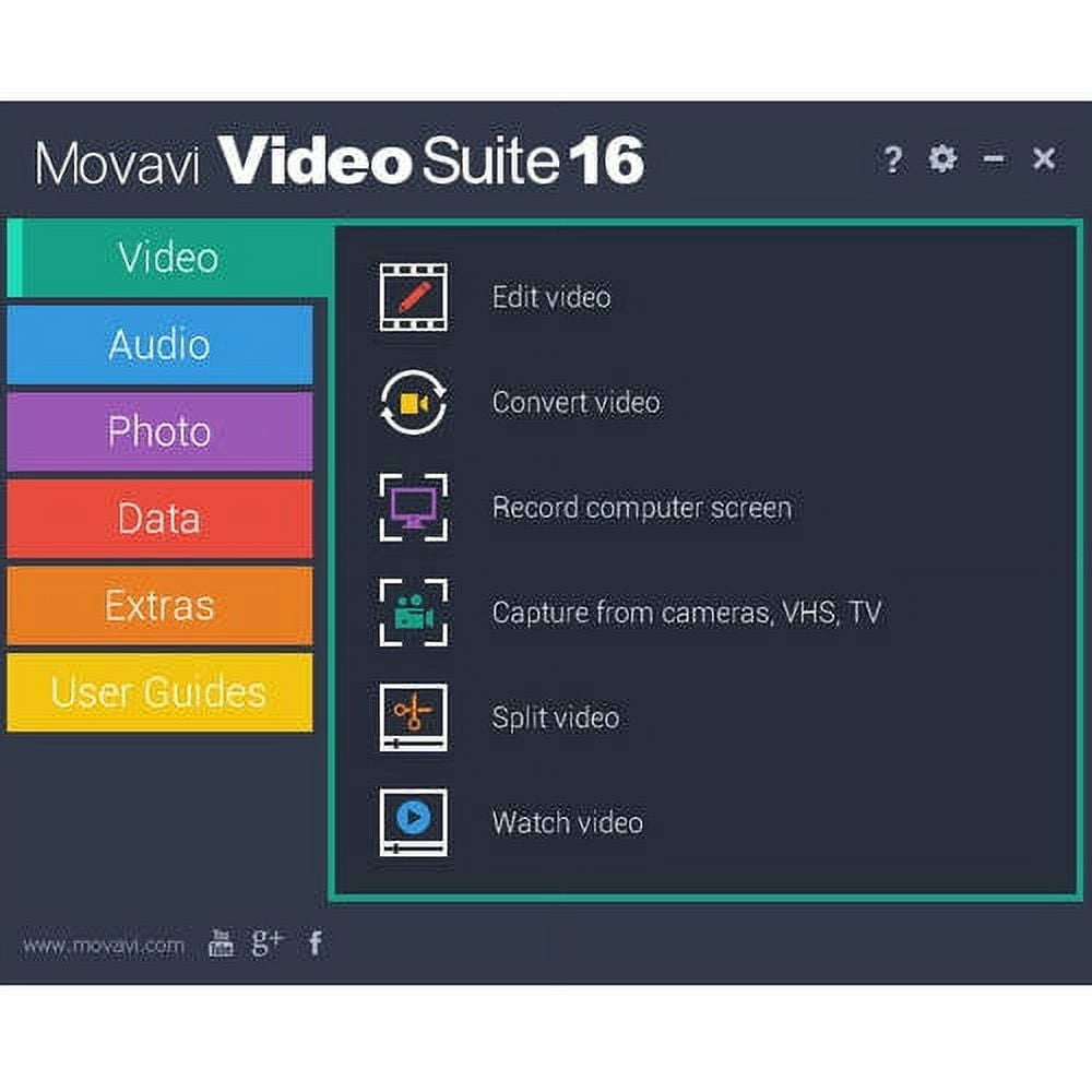 Golden Software MVS16BE-ESD Movavi Video Suite 16 Business ESD (Digital ...