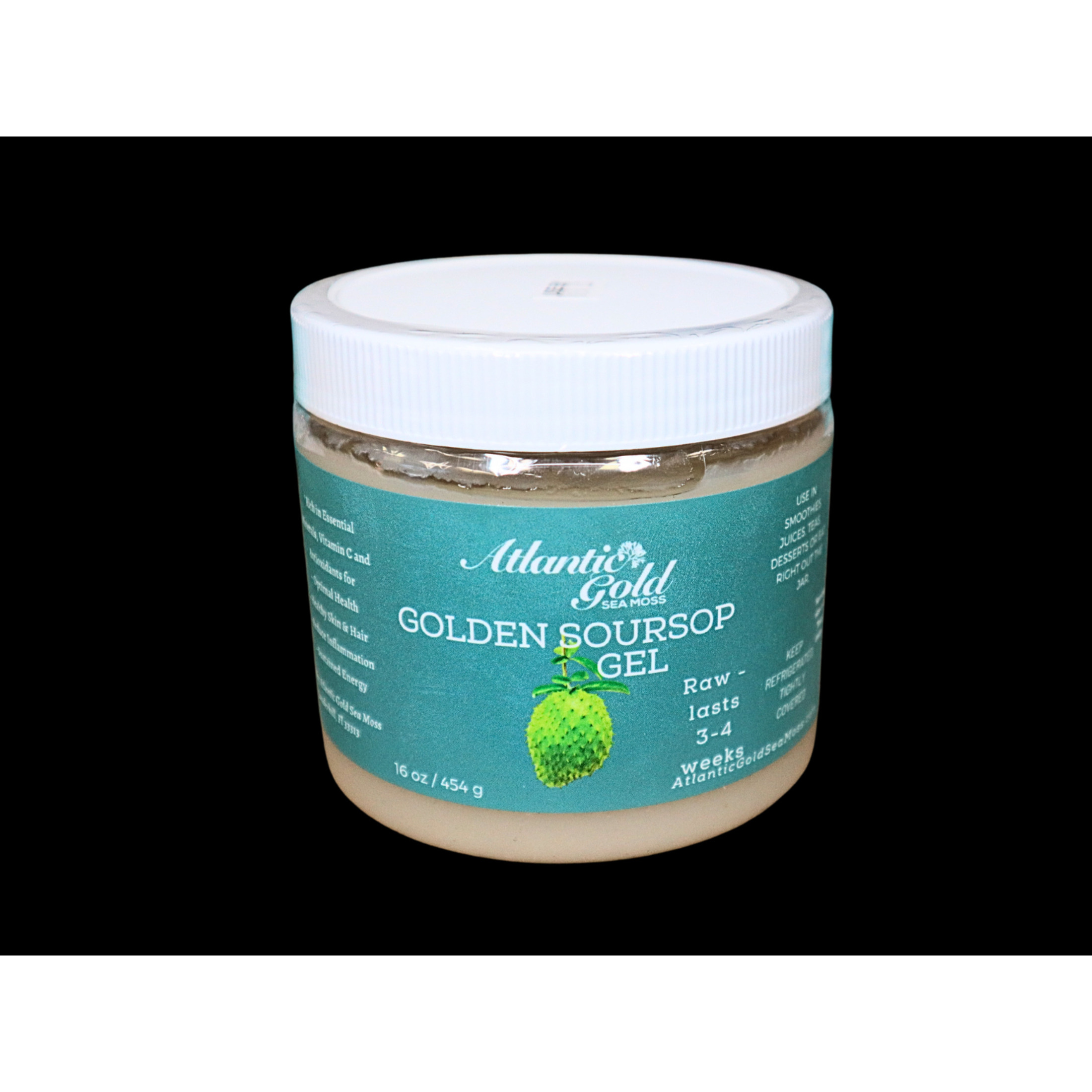 Golden Soursop Sea Moss Gel 16 Oz - Walmart.com