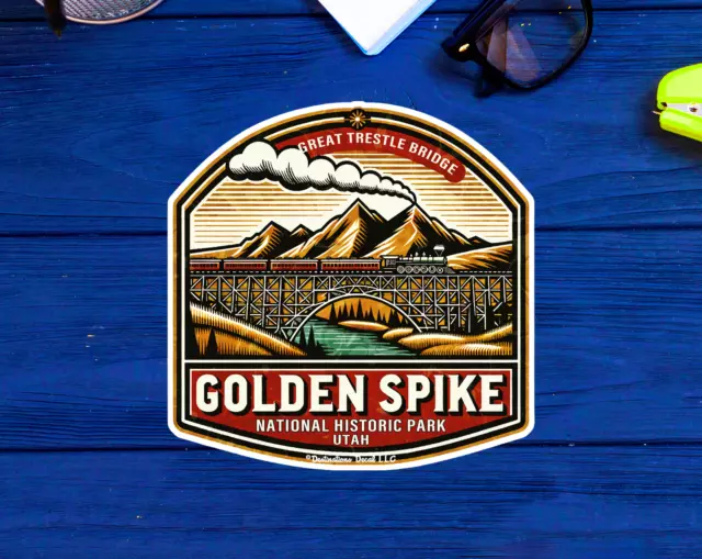 Golden Spike National Historic Park Utah Sticker Decal Sticker To ...