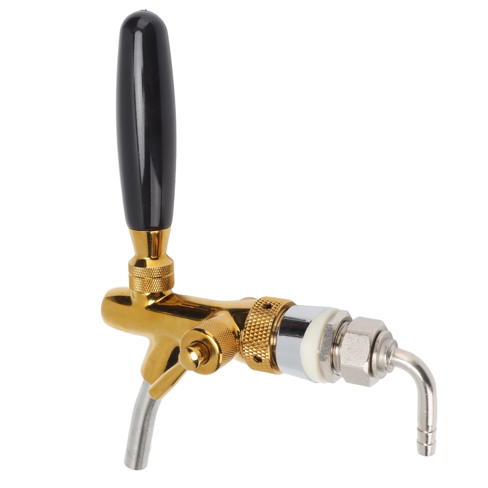 Golden Stainless Steel Adjustable Draft Beer Faucet for Bar and Hotel ...
