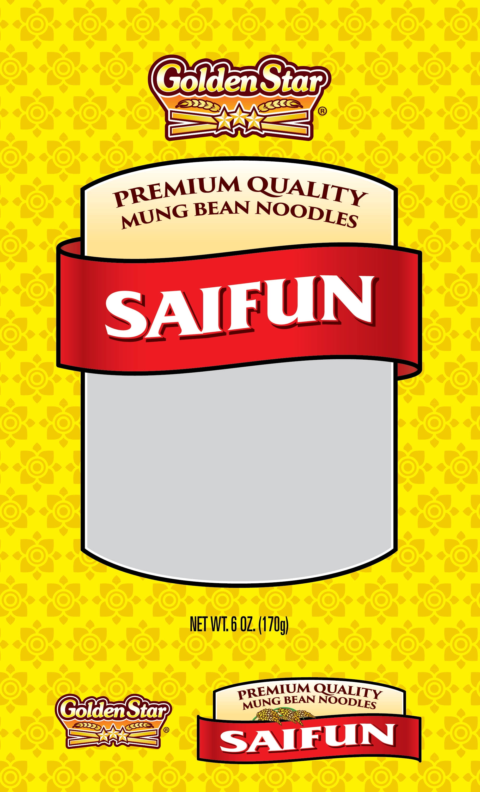 Golden Star BG13716 Golden Star Saifun Mung Noodles - 8x6OZ - Walmart.com