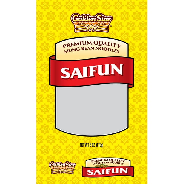 Golden Star BG13716 Golden Star Saifun Mung Noodles - 8x6OZ - Walmart.com