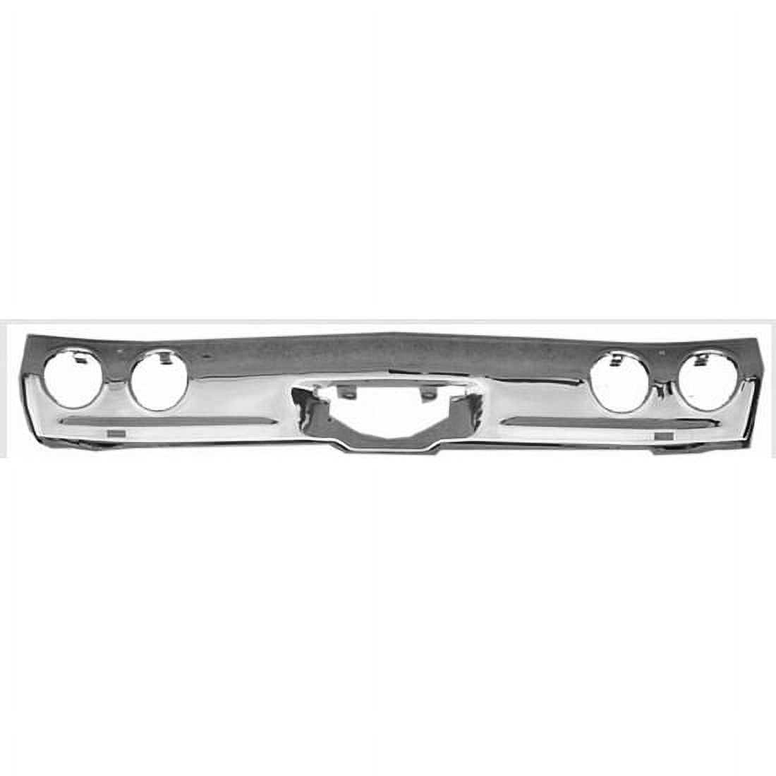 Golden Star BU03-71R 1971-1972 Chevelle Chrome Rear Bumper - Walmart.com
