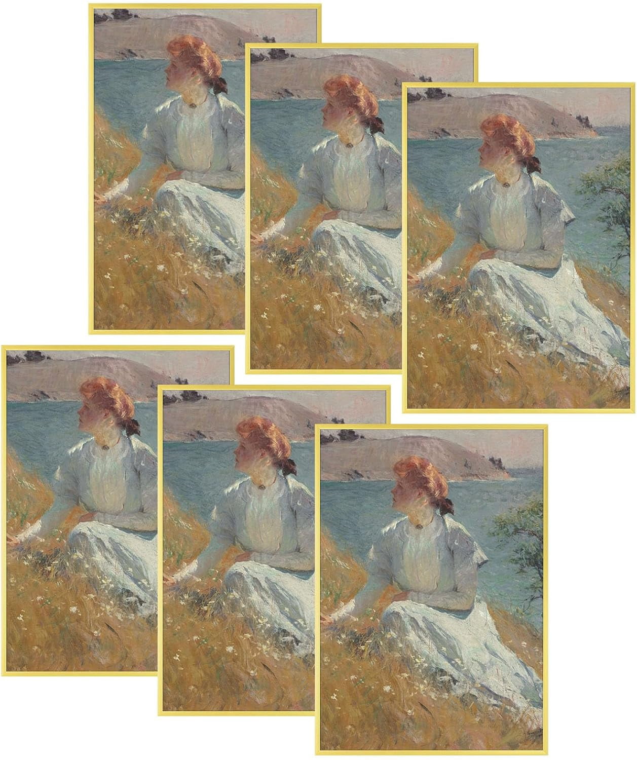 Golden State Art, 13x19 Aluminum Photo Frame with Plexiglass - Swivel ...