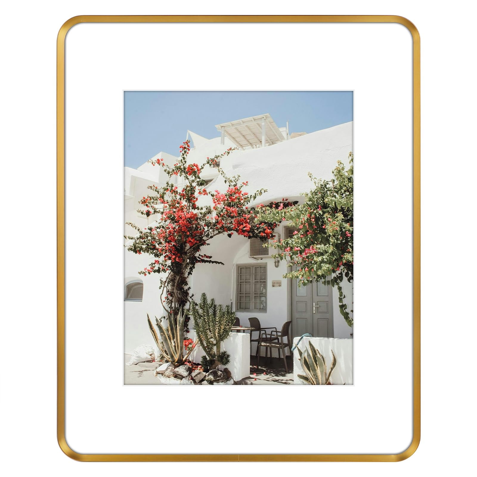 Golden State Art 16x20 Aluminum Picture Frame Bronze - With Round ...