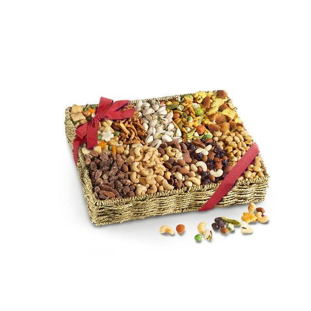 Golden State Fruit Gourmet Best Savory Snacks Gift Basket, 10 Pc ...