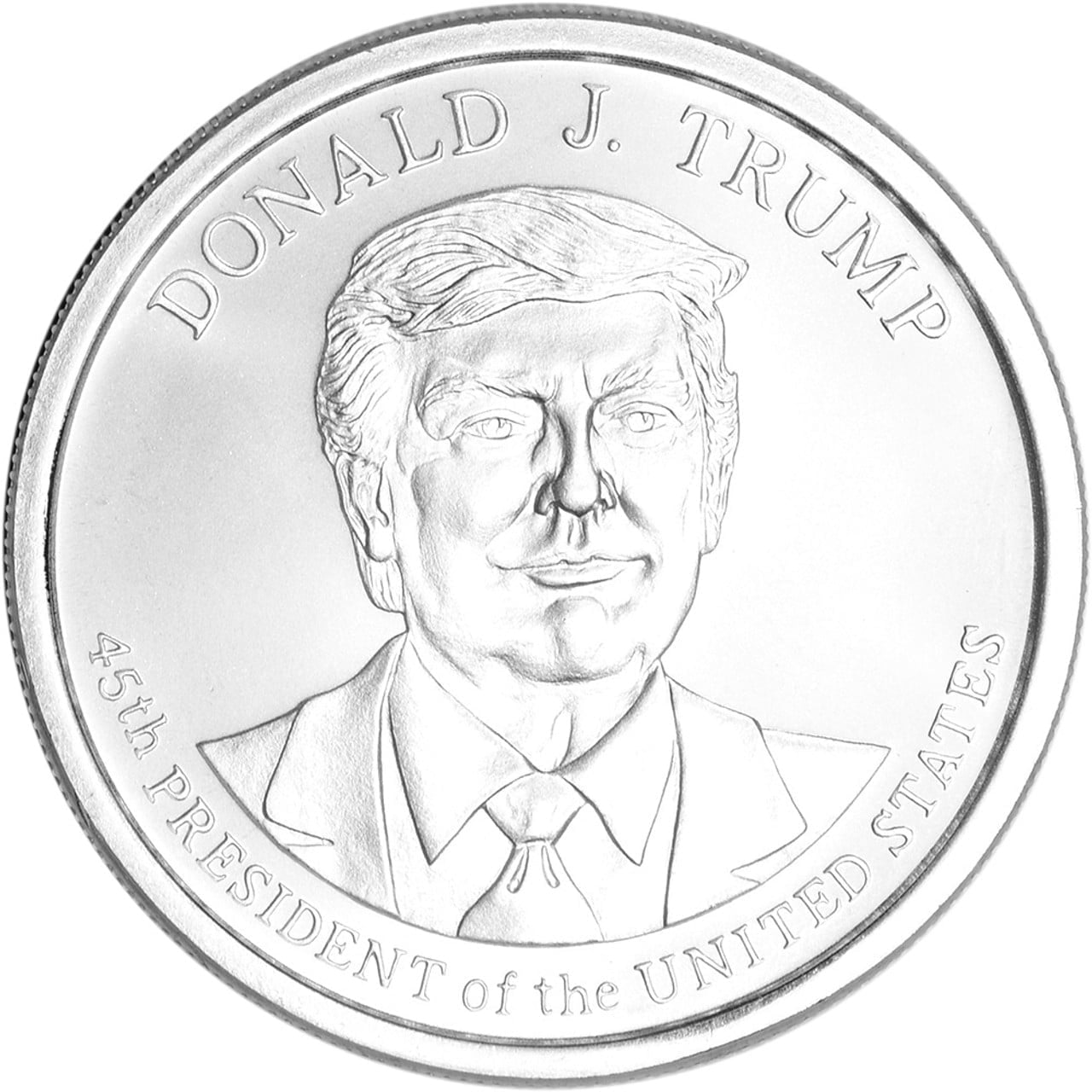 Golden State Mint 1 oz Silver Round, Donald Trump 45th President, Proof, .999 Fine - Walmart.com