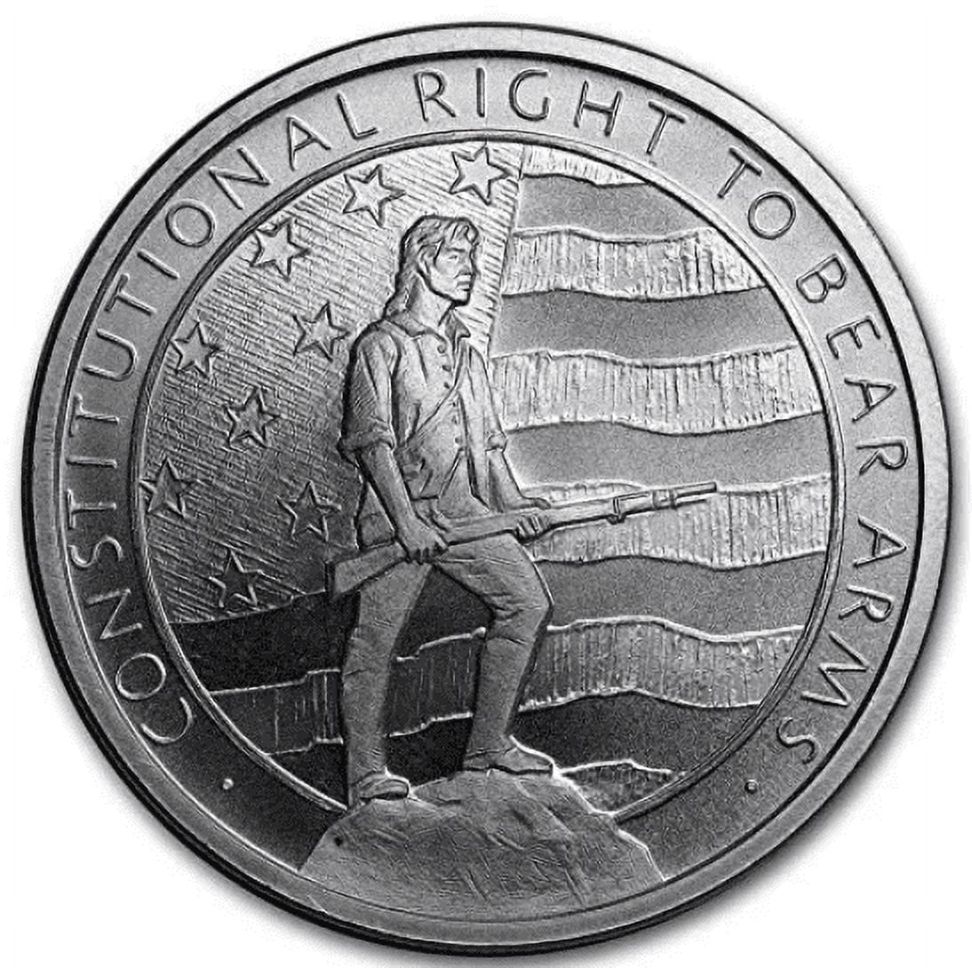 Golden State Mint Second (2nd) Amendment - Right to Bear Arms 1 oz ...