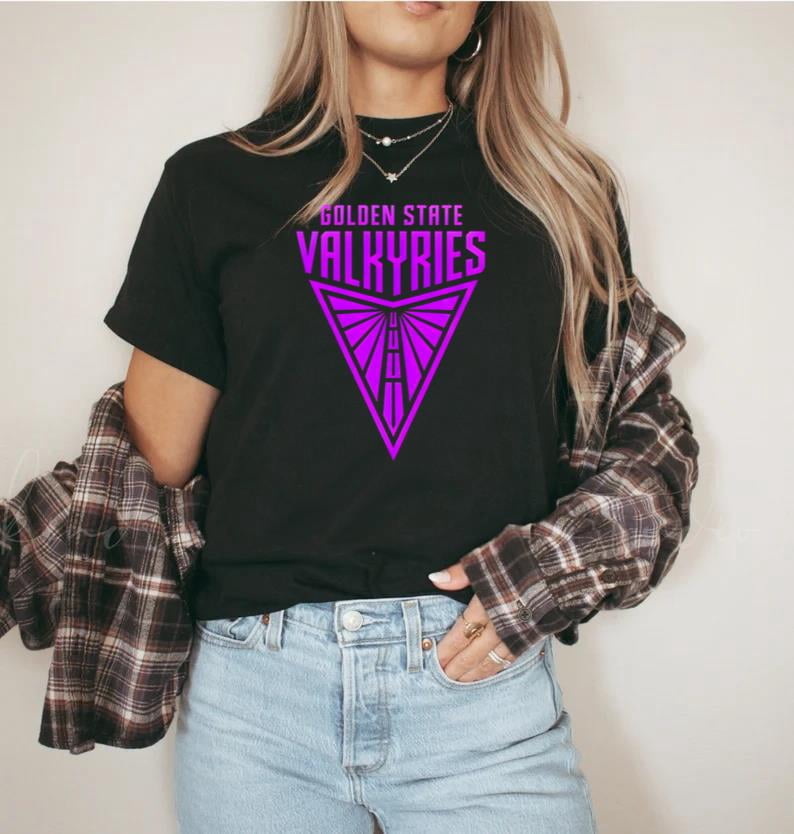 Golden State Valkyries Design T Shirt WNBA Expansion Team Bay Area ...