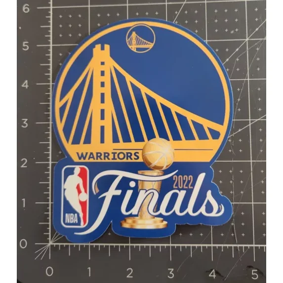 Golden State Warriors 2022 Finals Champions ~ Sticker Phone Decal Water ...