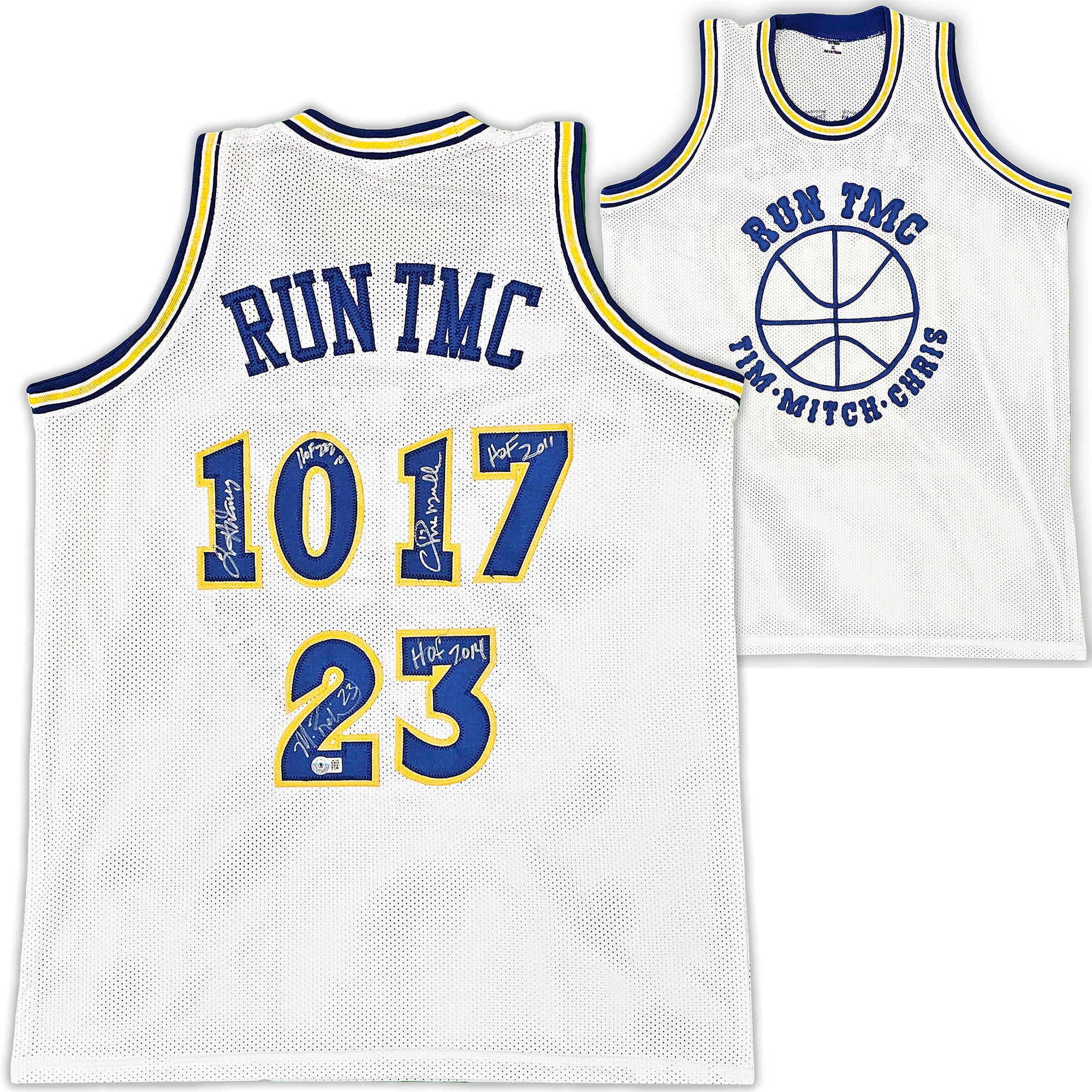 Golden State Warriors Chris Mullin, Tim Hardaway & Mitch Richmond ...