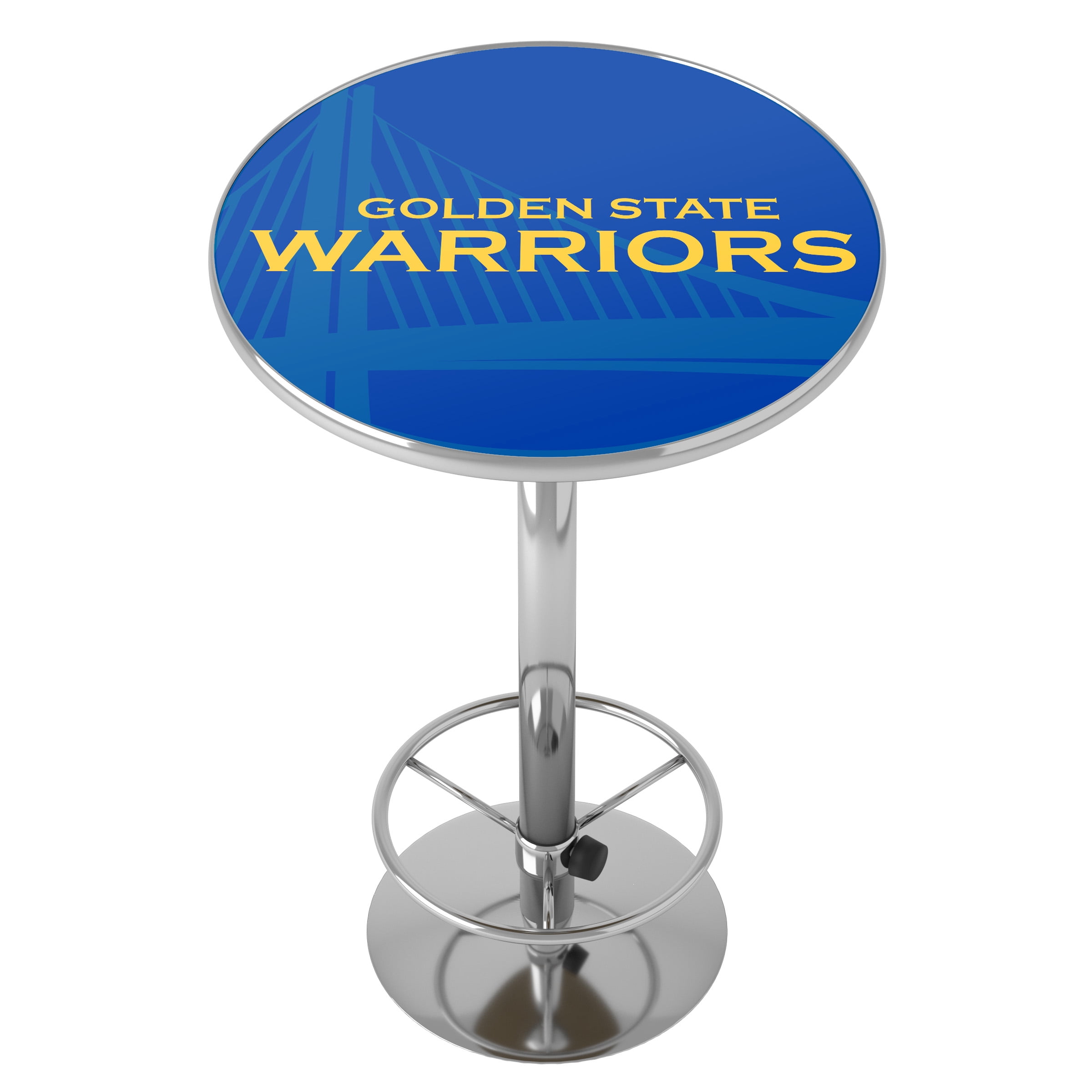 Free Shipping! Trademark Gameroom Golden State Warriors Bar Table with ...