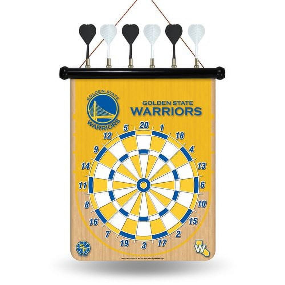 Golden State Warriors NBA Magnetic Dart Board - Walmart.com