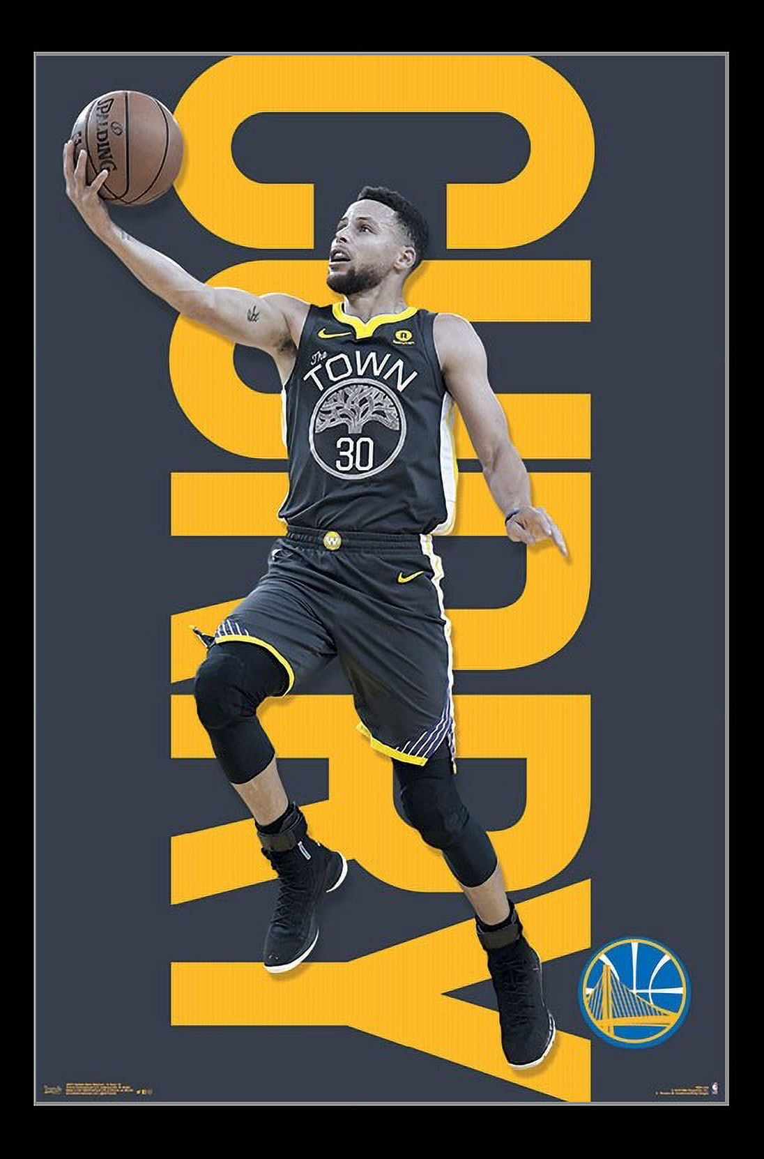 Golden State Warriors - Stephen Curry Poster Print (22 x 34) - Walmart.com