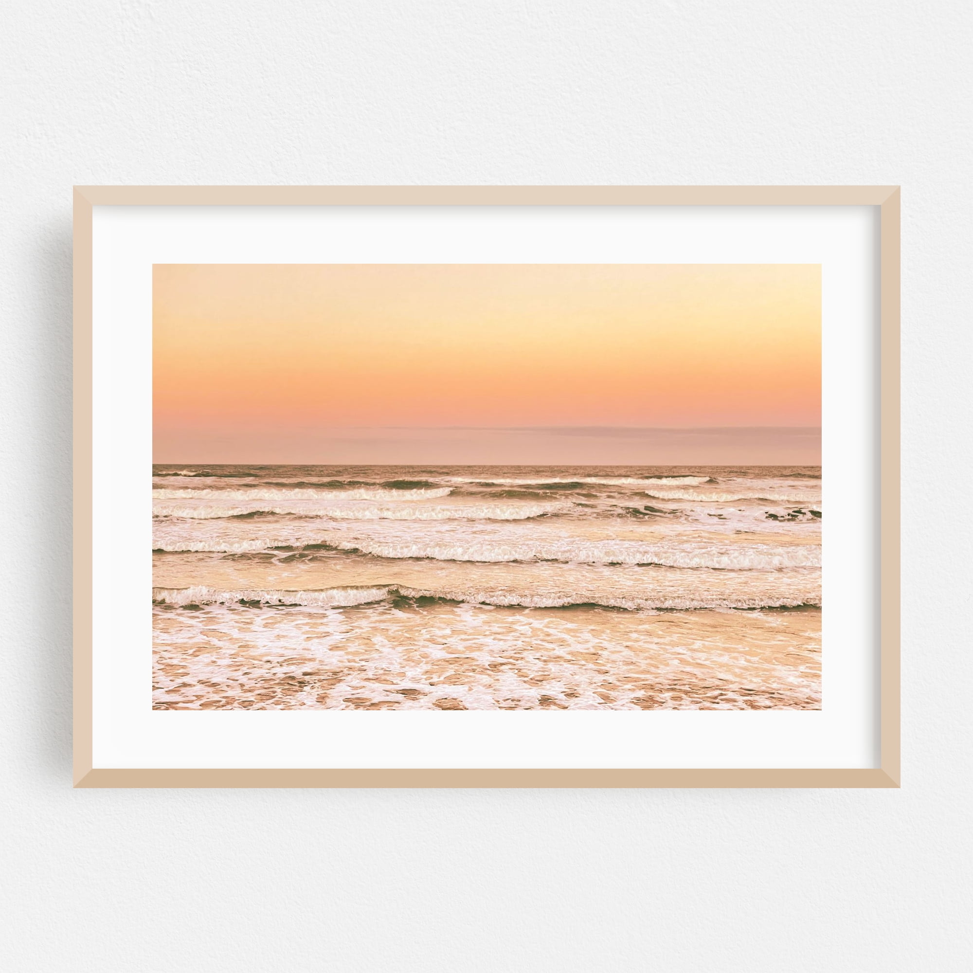 Golden Sunset - Virginia Beach Virginia Photography Sunset Ocean Waves ...