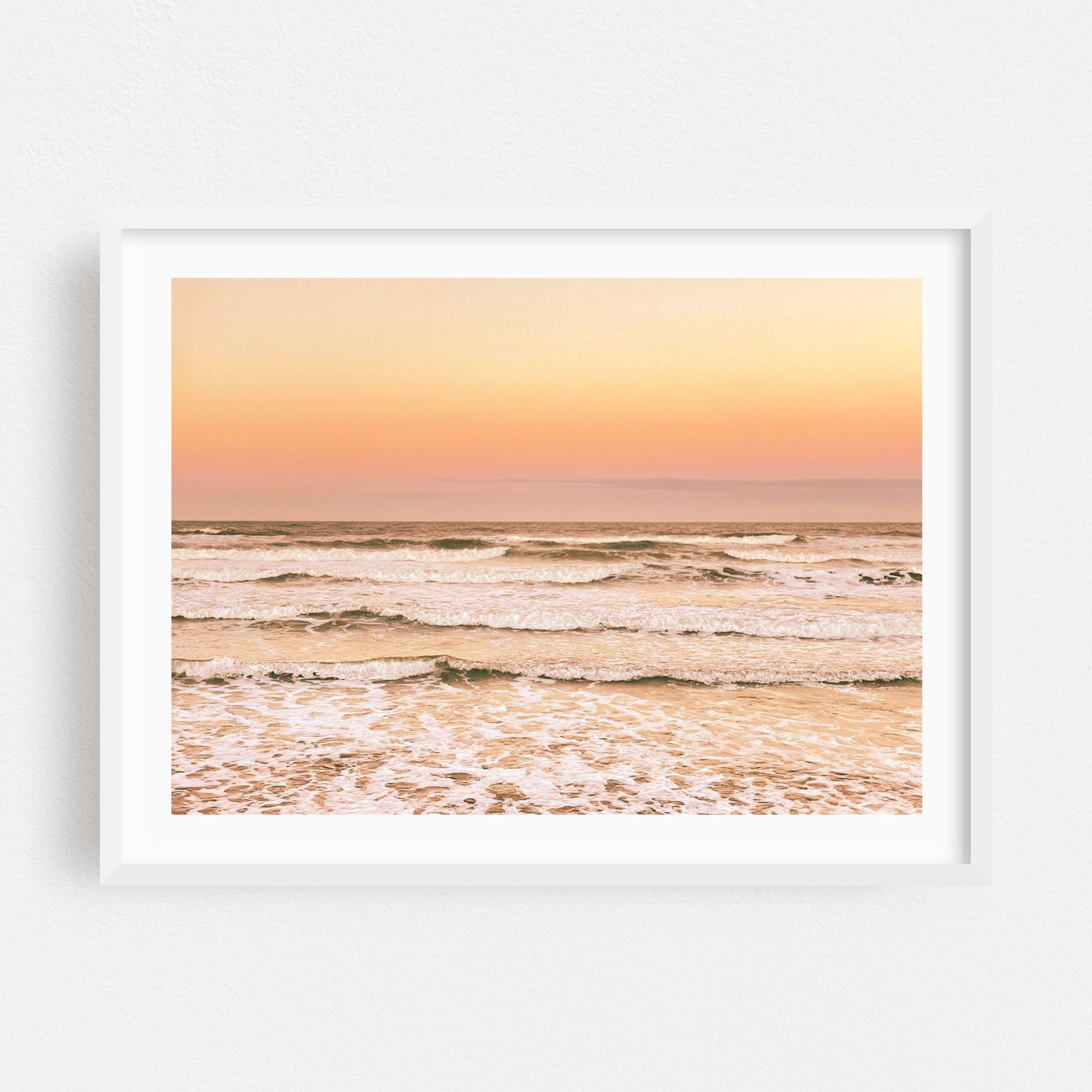 Golden Sunset - Virginia Beach Virginia Photography Sunset Ocean Waves ...