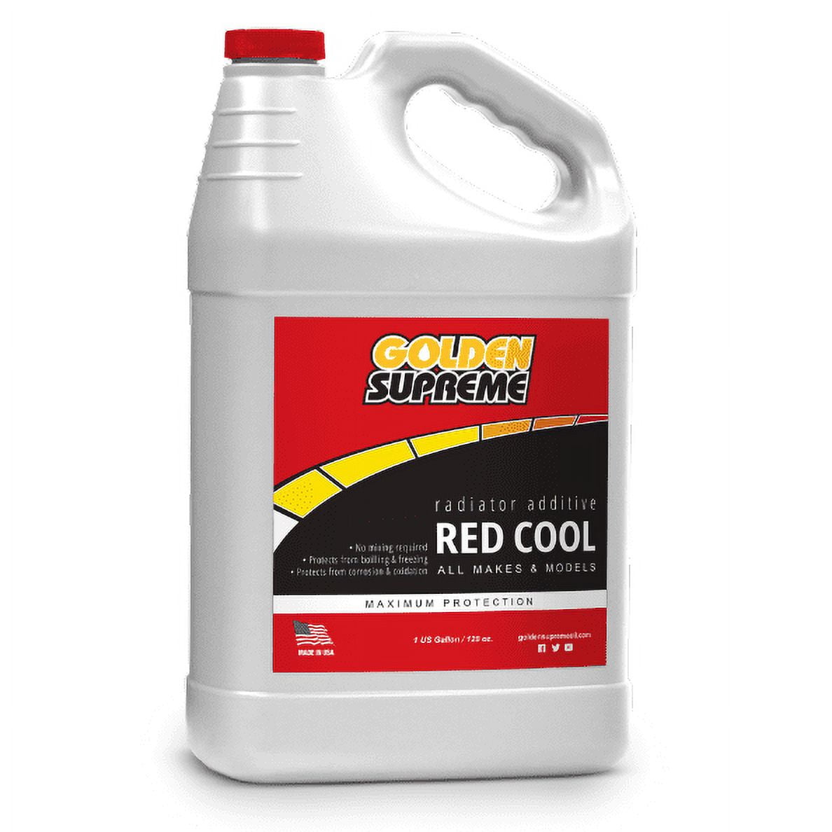 Golden Supreme Red Antifreeze/Coolant 1 gal - Walmart.com