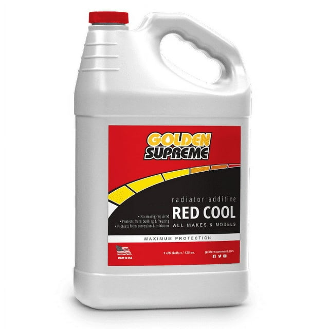 Golden Supreme Red Antifreeze/Coolant 1 gal - Walmart.com