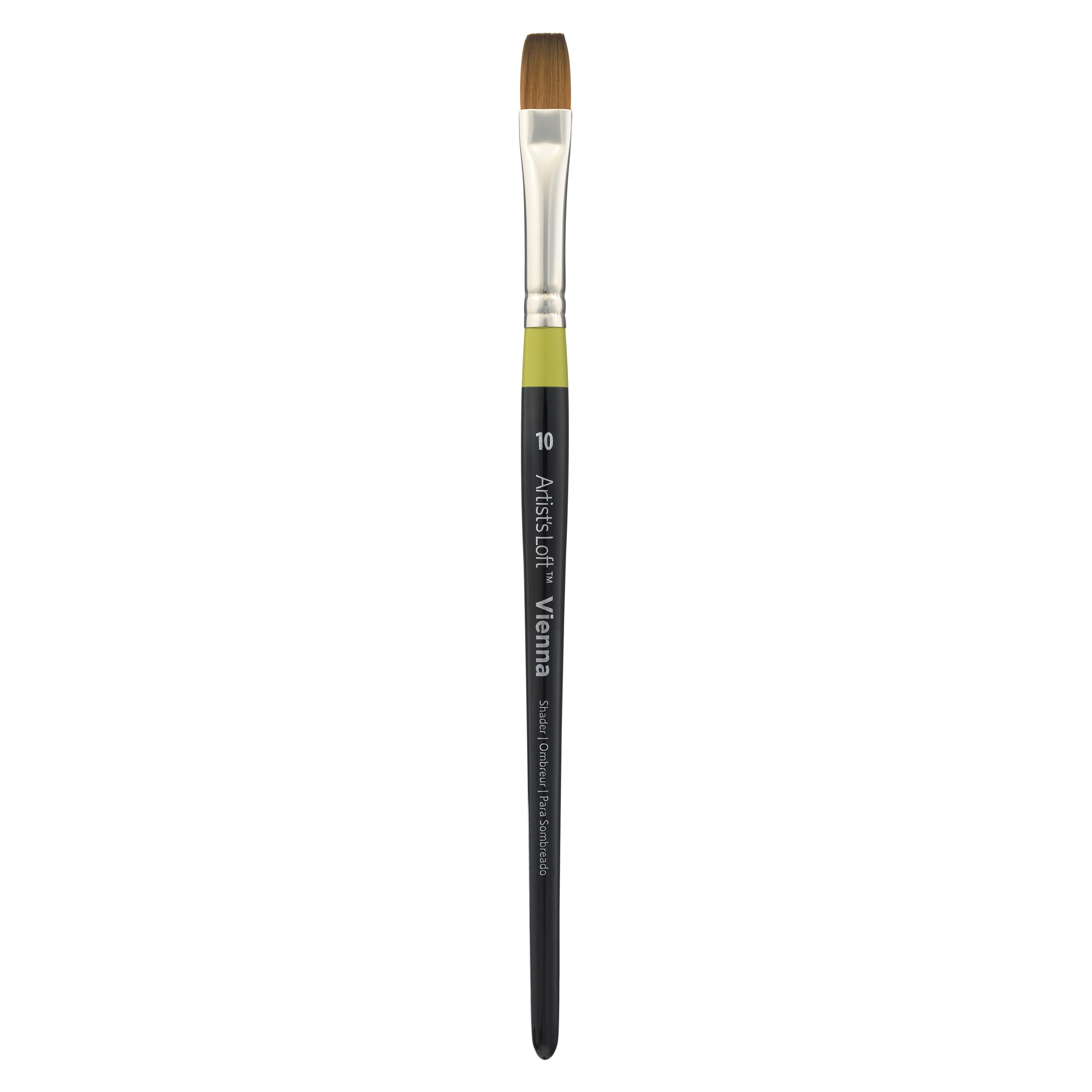 Golden Taklon Short Handle Flat Shader Brush by Artist's Loft Vienna ...
