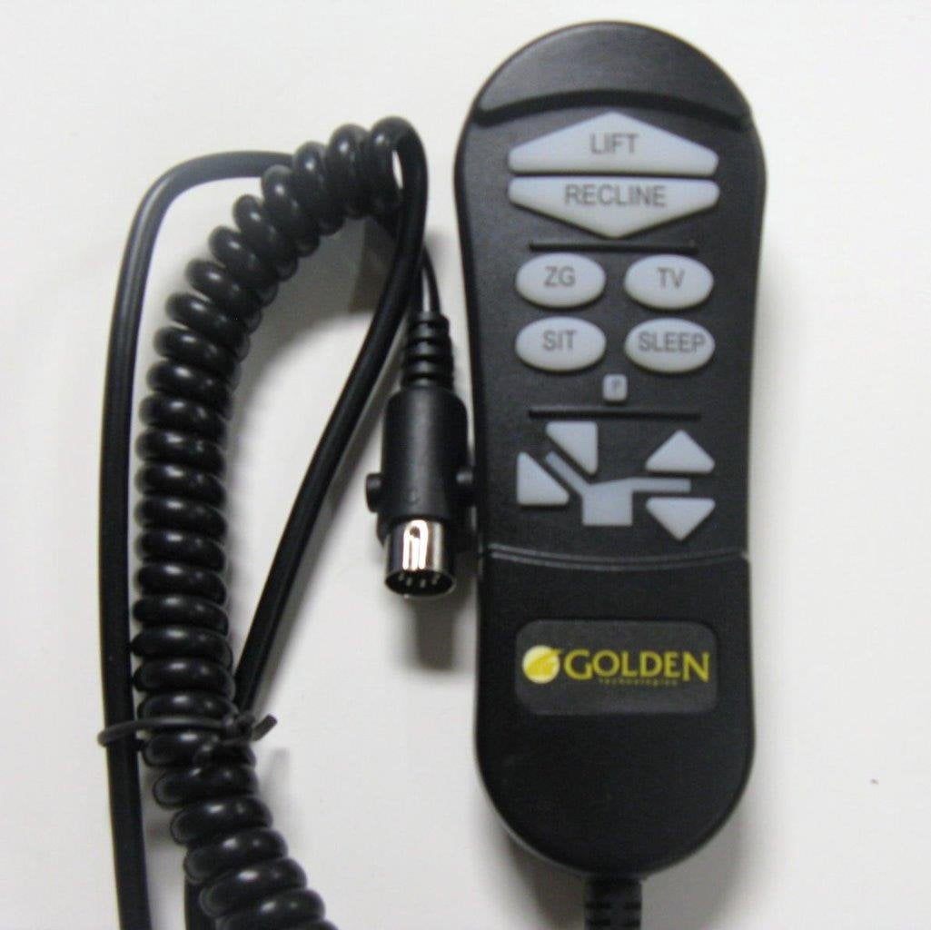 Golden Tech Power Remote Lift Chair, MaxiComfort Hand Control ZKAD-3 ...