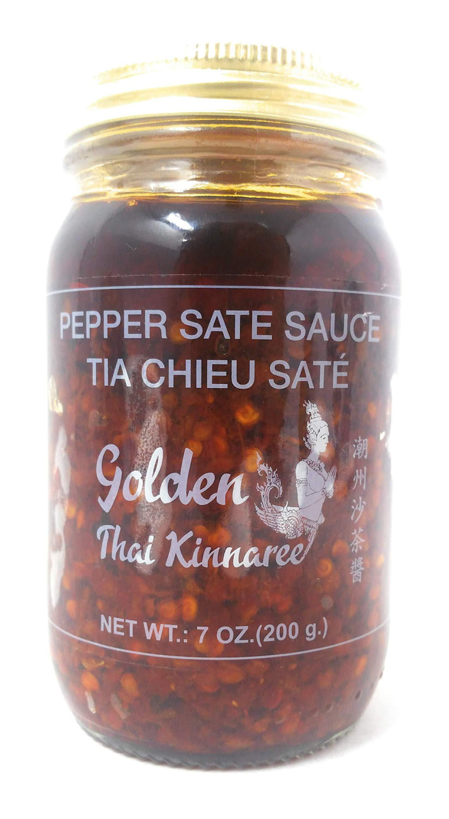 Golden Thai Kinnaree Pepper Sate Sauce, 7 Ounces, 1 Jar - Walmart.com