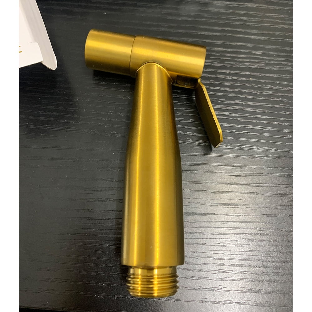 Golden Toilet Spray Gun Set Toilet 304 Spray Gun Faucet Washer All ...