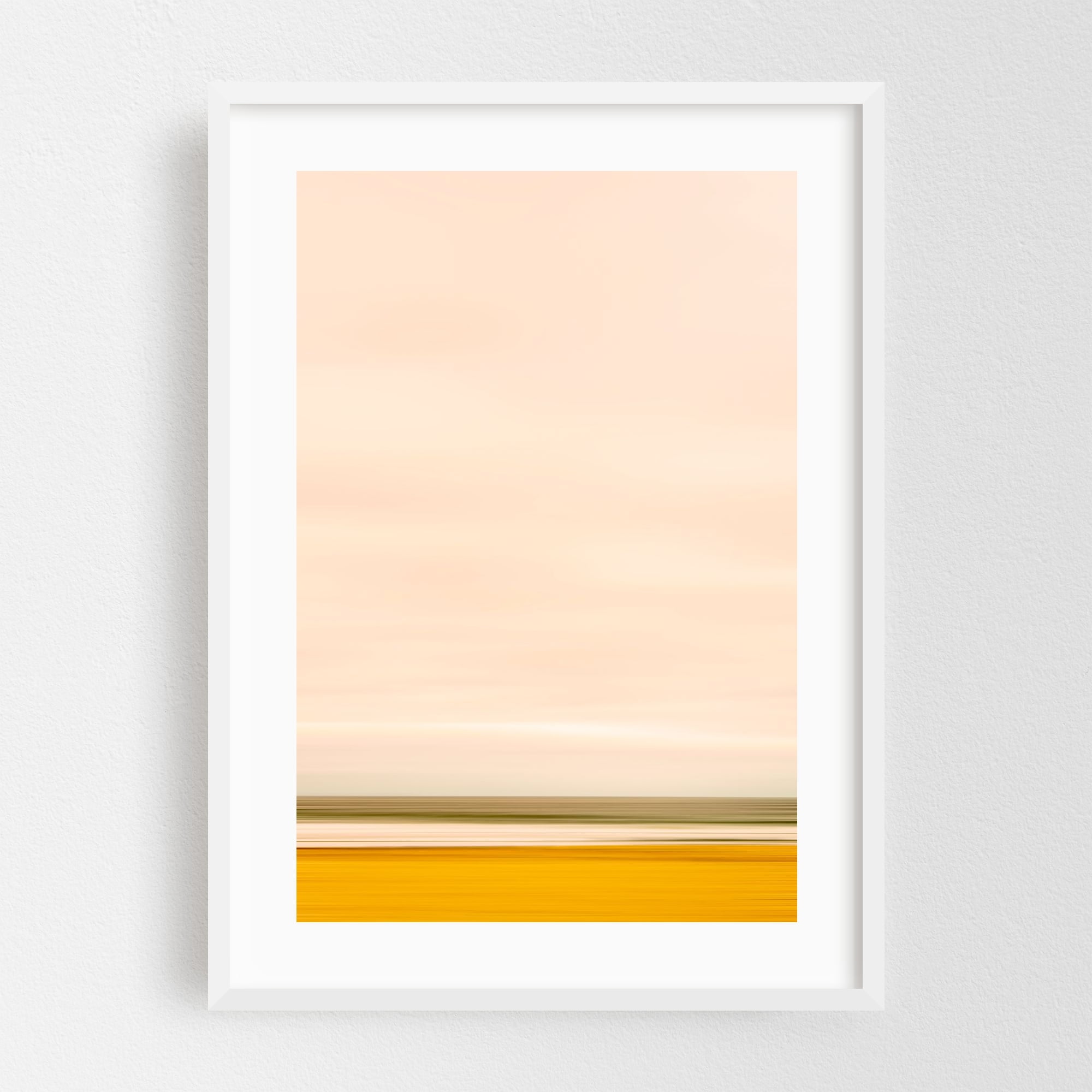 Golden Tranquility - Photography Abstract Desert Minimalist Landscape ...