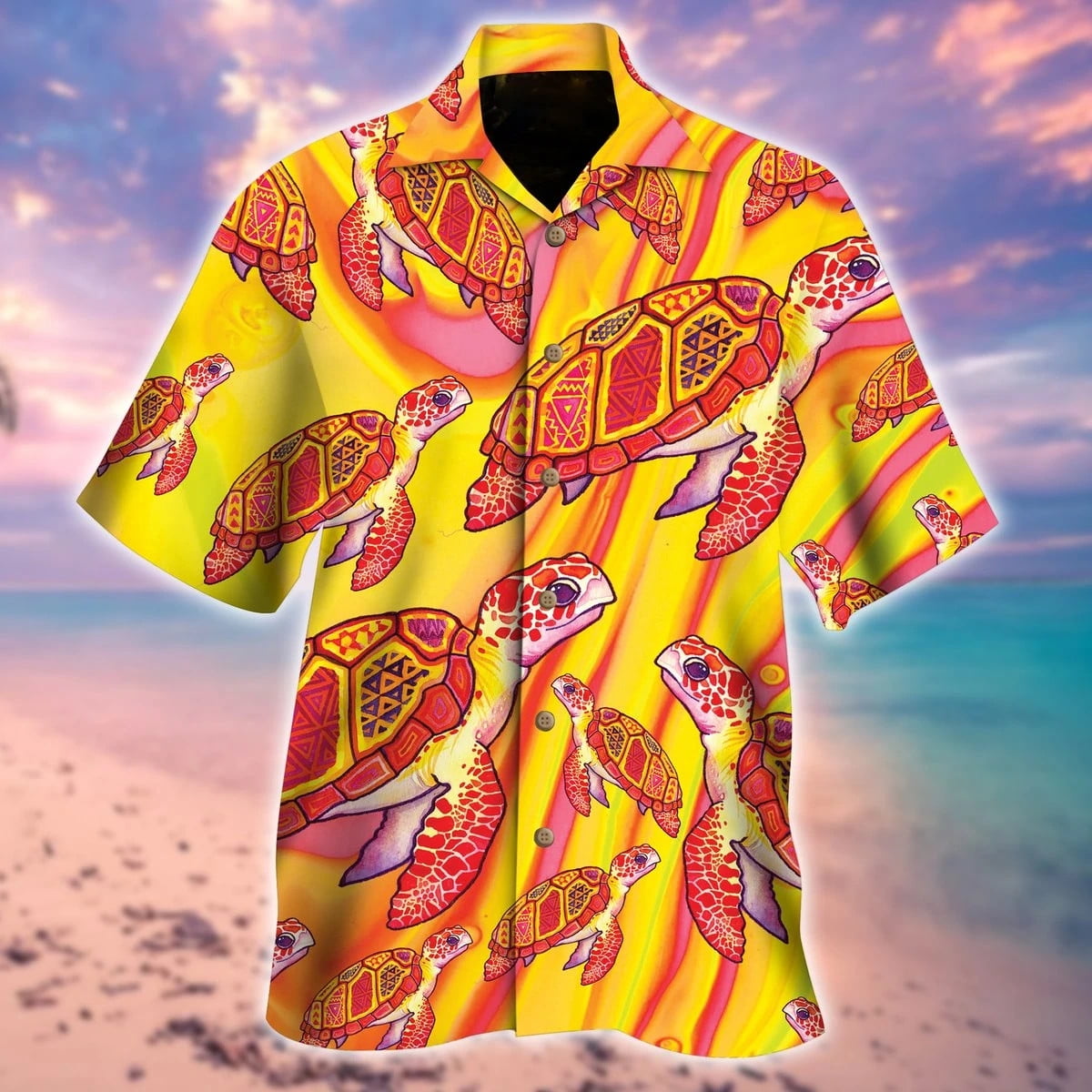 Golden Turtle Hawaiian Shirt - Walmart.com