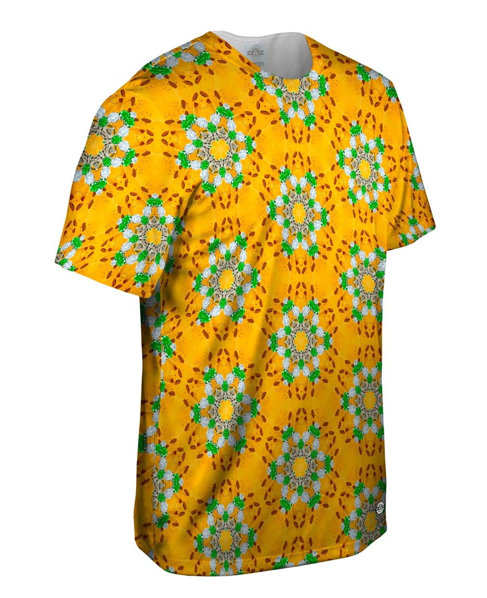Golden Umbrella Pattern Mens T-Shirt All Over Print - Walmart.com