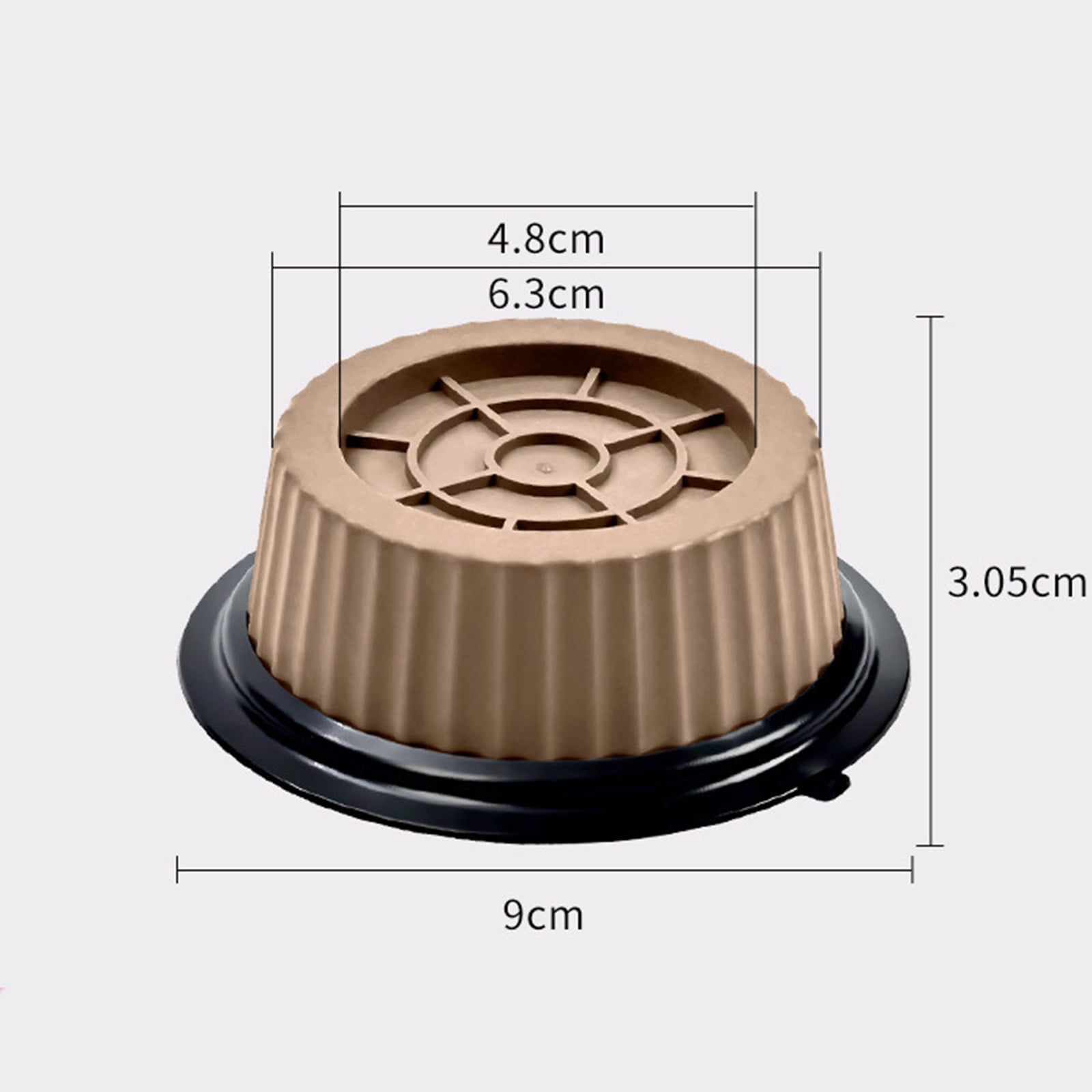 Golden Washing Foot Pads Quiet Shock Absorption Height Adjustment ...