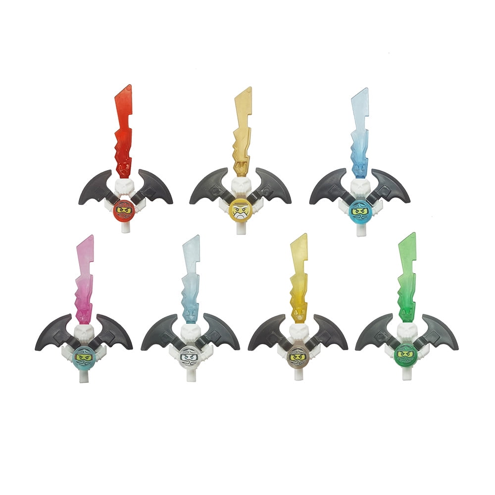 Golden Weapon for Phantom Ninja Figure Zane Lloyd Jay Kai Cole Nya ...