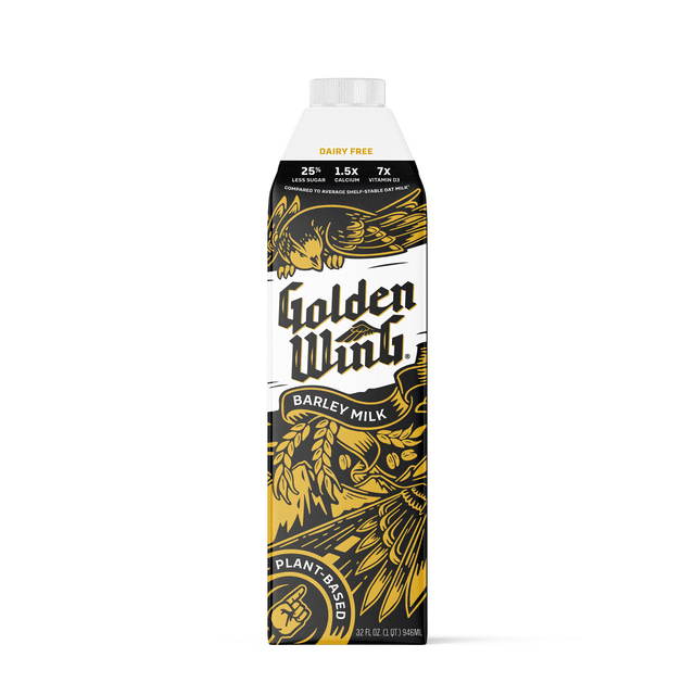 Golden Wing Barley Milk 1/32 - Walmart.com