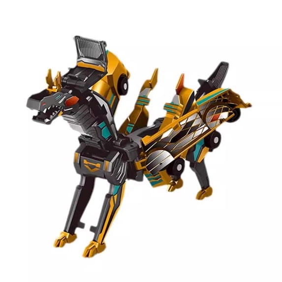 Golden Wing Dragon Transformer Car Toy – 2-in-1 Magnetic Collision ...