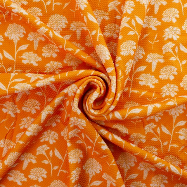 Golden Yellow Floral Bullet Fabric 6" Strip - Walmart Business Supplies