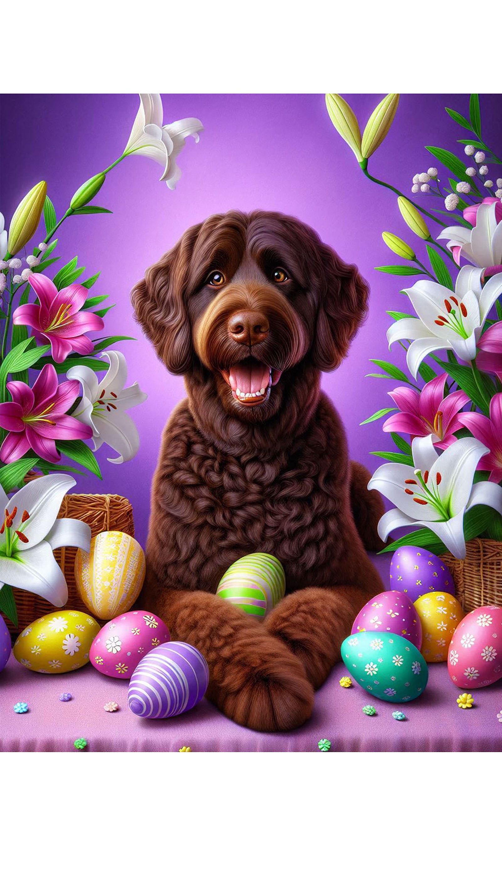 Goldendoodle Chocolate - Best of Breed DCR Easter Holiday Outdoor ...